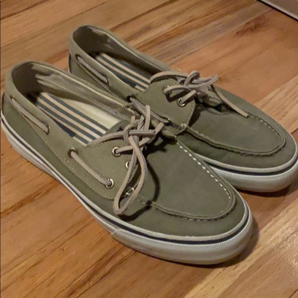 Sperry Canvas Boat Shoes - Gem